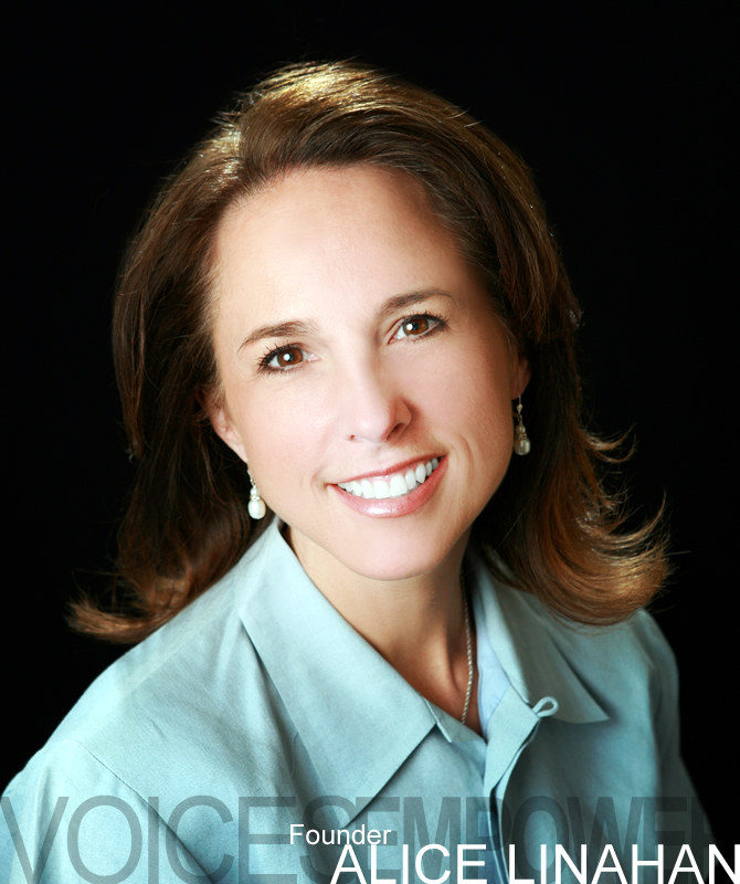 About Voices Empower & Founder, Alice Linahan | VOICES EMPOWER